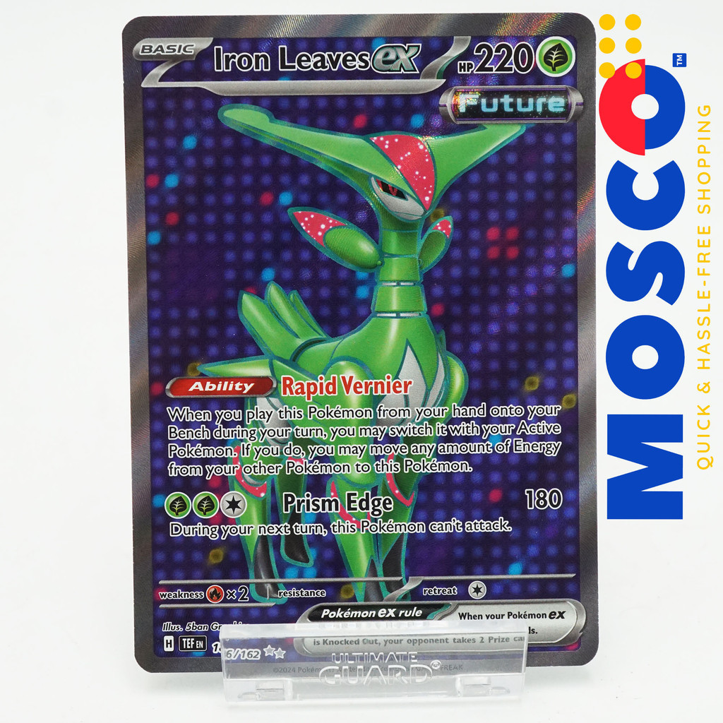 Iron Leaves ex - 186/162 - Full Art Secret Rare Scarlet & Violet ...