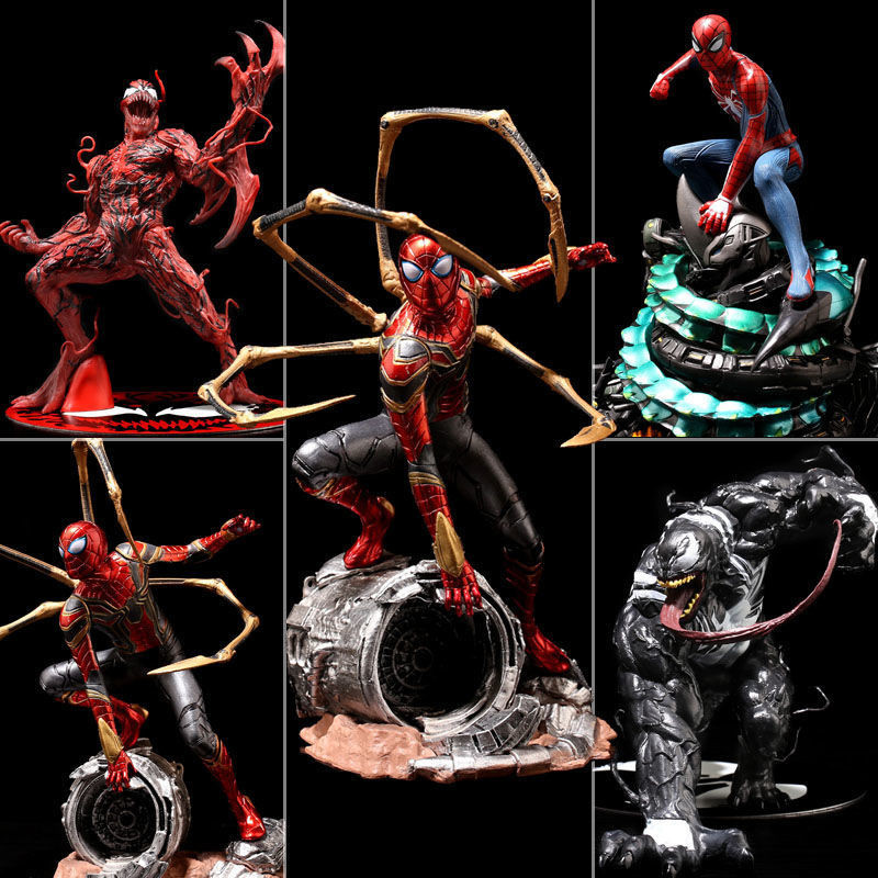 Reunion Marvel Iron Man Spider-Man Hand-Made Poison Slaughter Poison ...