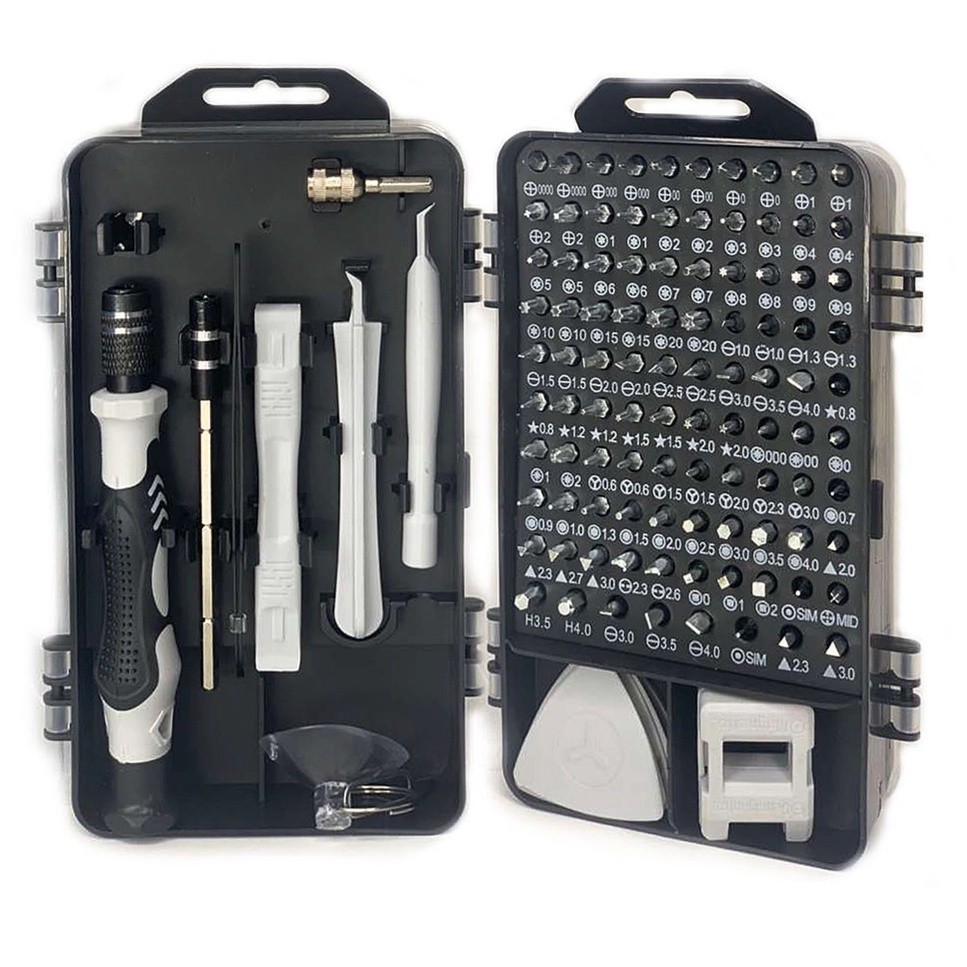 Mini Screwdriver Bit Set 115 In 1 Magnetic Precision Screwdriver Set with Case | Shopee Philippines
