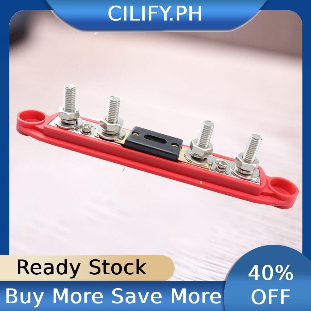 4 Stud Bus Bar Board 48V M6/M8 Busbar Power Case with Cover RV Parts ...