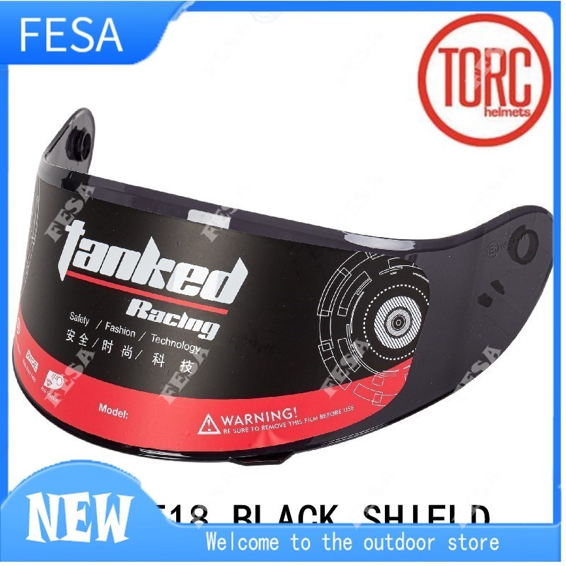 TORC helmet shield T18 full face helmet lens Original TORC helmet glass ...