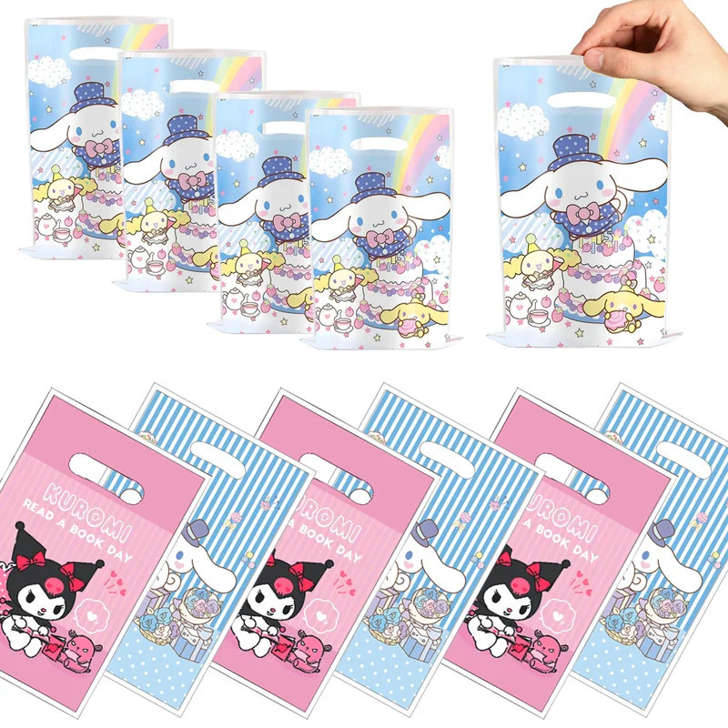 10/20/30PCS Japanese Mascot Gift Bag Plastic Biscuit Candy Bag Kawaii ...