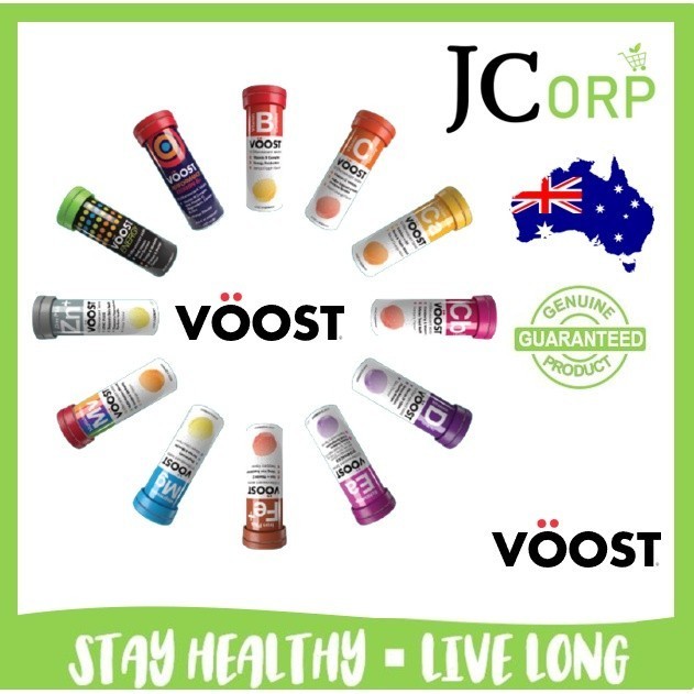 Direct from AUS VÖOST Effervescent Collagen Multivitamin Vit C Zinc ...