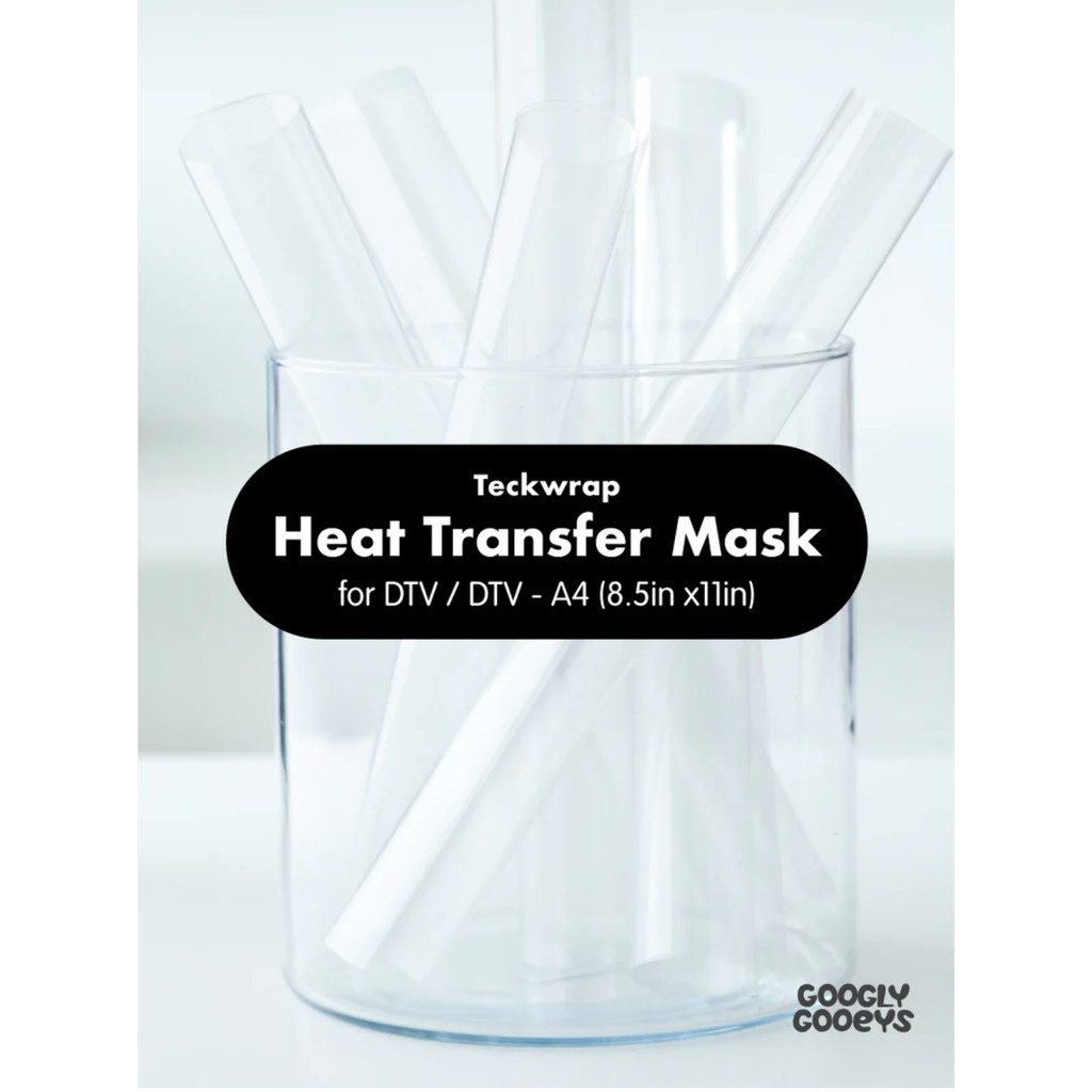 Teckwrap Heat Transfer Tape, Heat Transfer Mask for DTV, DTP | A4 8.5in ...