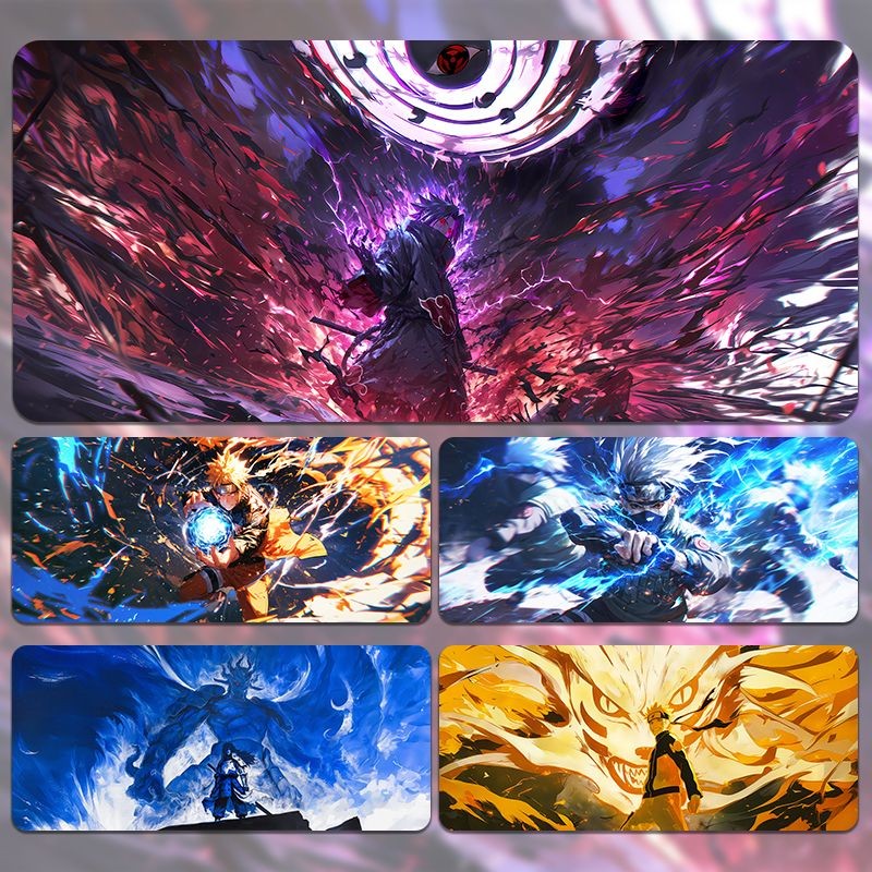 Naruto Mouse Pad Naruto Sasuke Anime Two-Dimensional Oversized Seaming ...