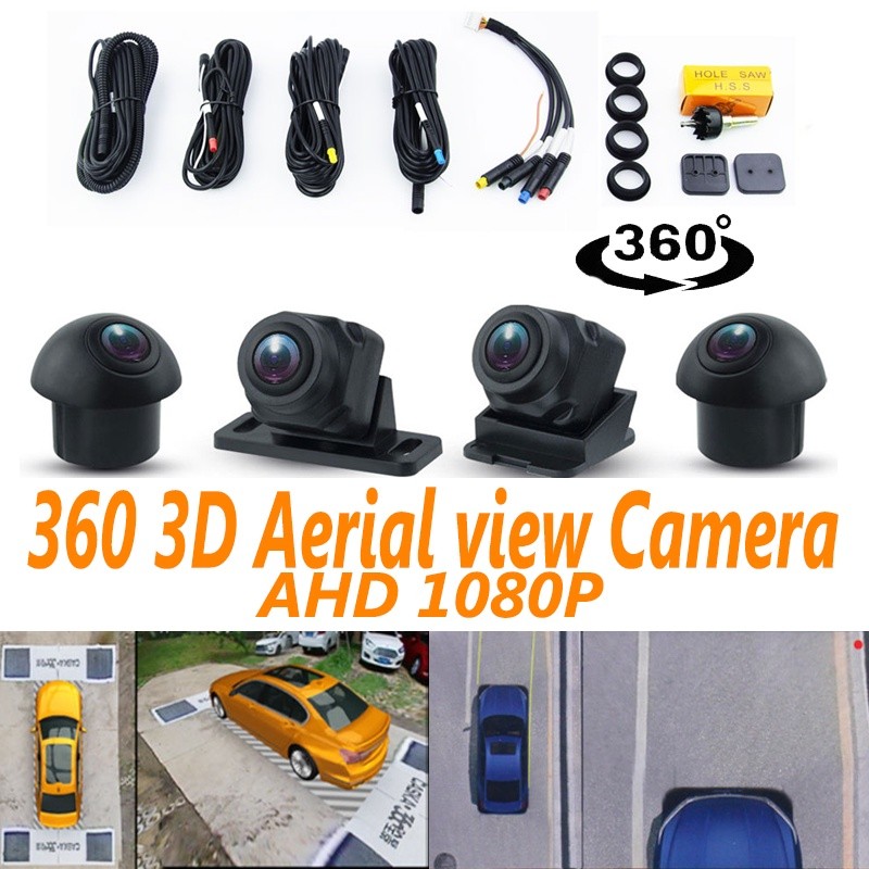 360 Degree HD 3D Panoramic Camera 4 360 Camera 720P 1080P for Android ...