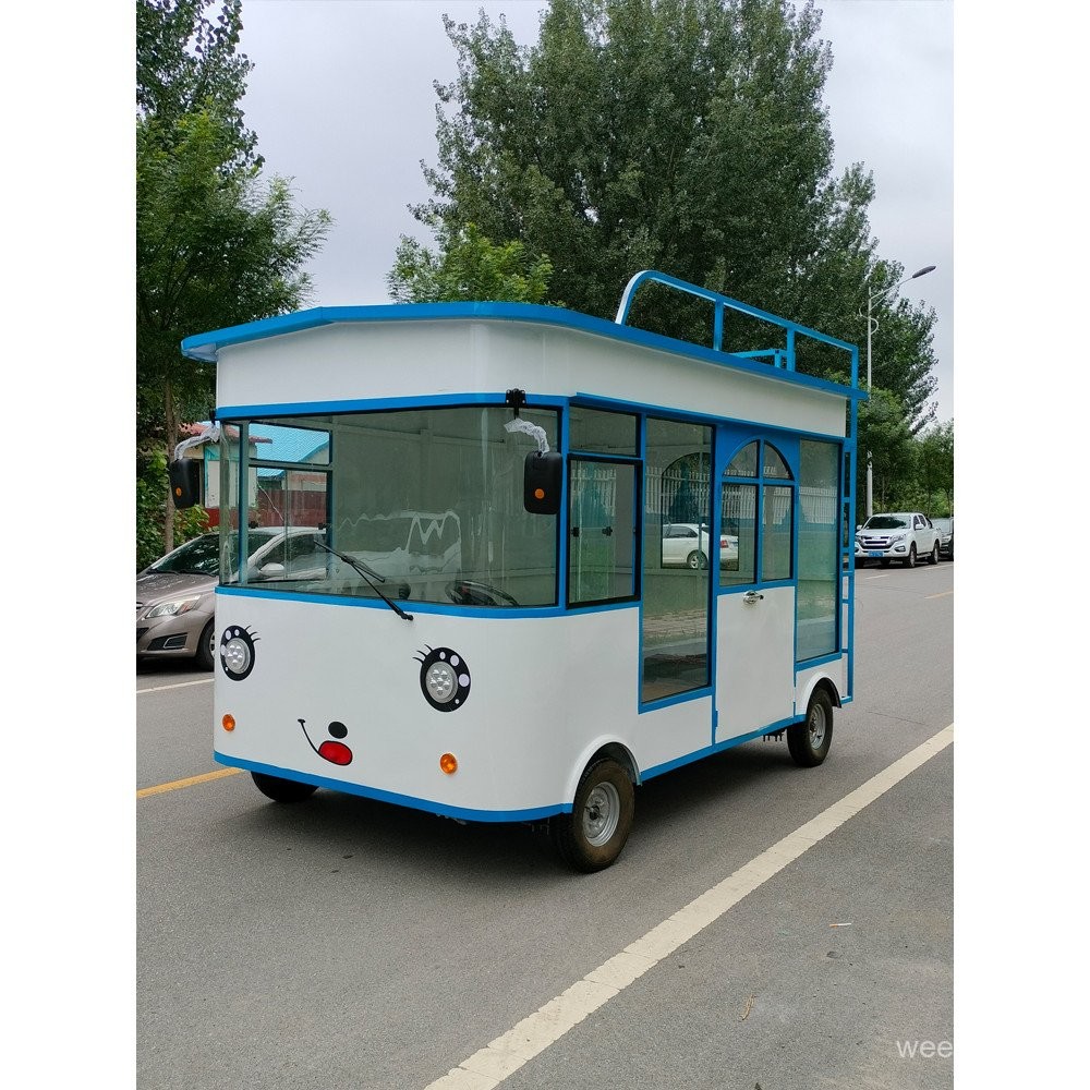 Mobile Barber Cart Electric Four-Wheel Clothing Cart Stationery ...