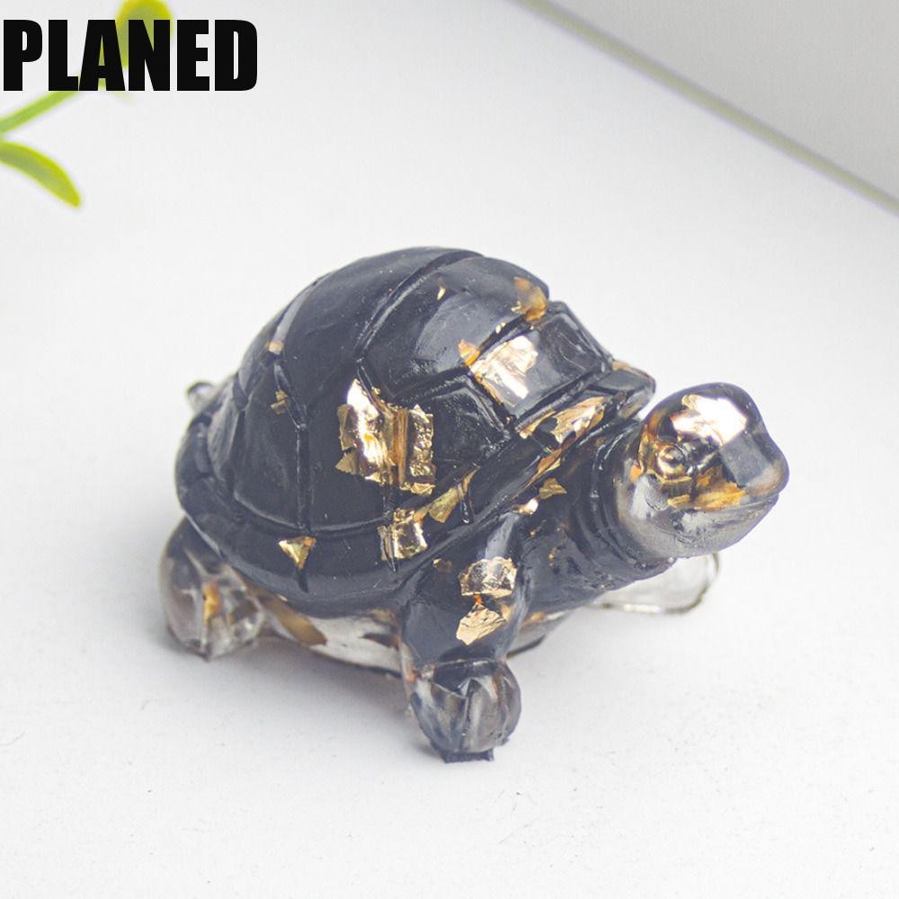 PLANED Crystal Epoxy Turtle Statue, Animals Crystal Epoxy Pocket ...