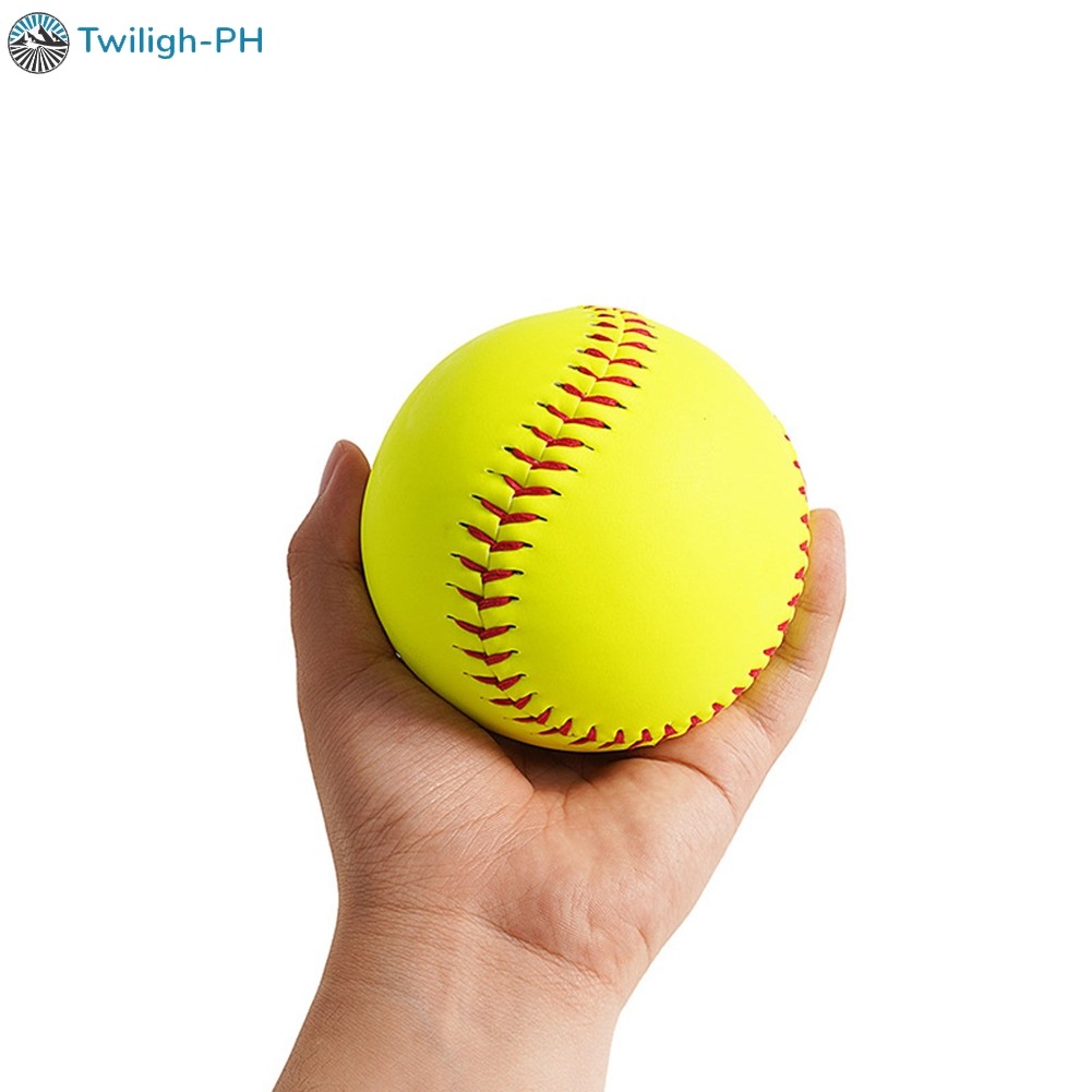 12-Inch Sports Practice Softball Official Size Weight Unmarked Training ...