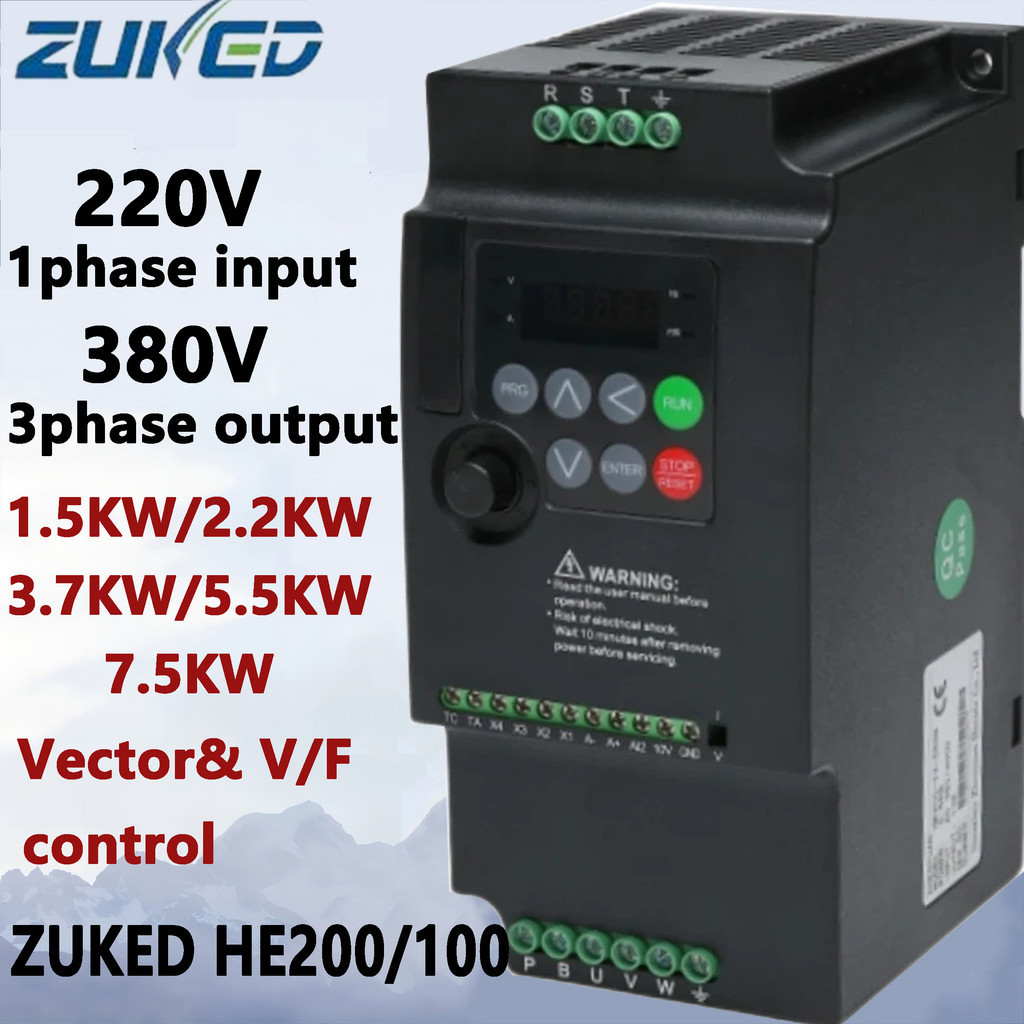 Inverter Variable Frequency Drive VFD 0.75KW to 5.5KW Frequency ...