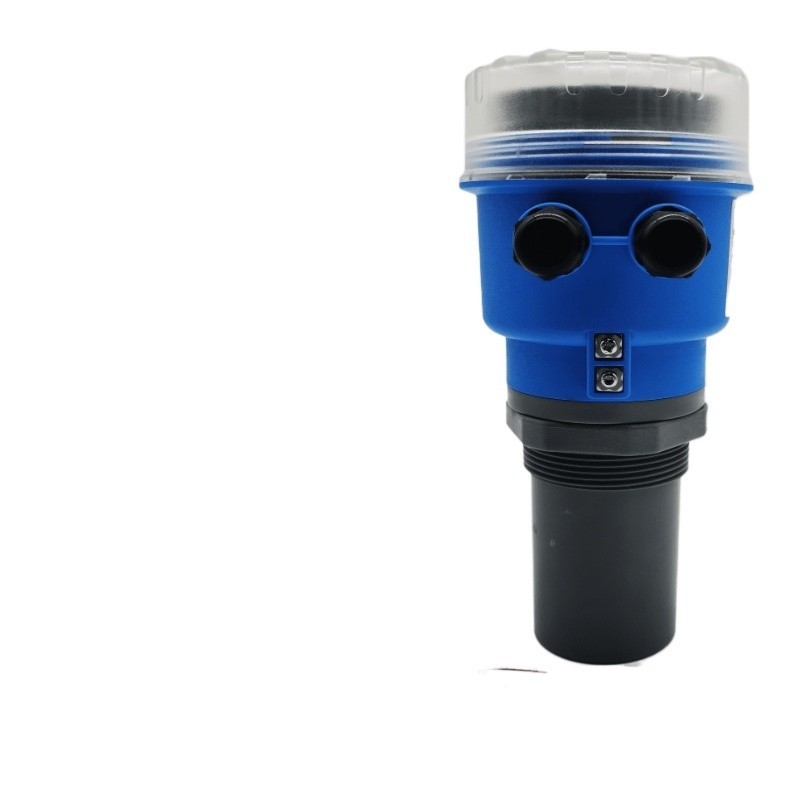 Ultrasonic liquid level gauge high-precision water level sensor 4-20mA ...