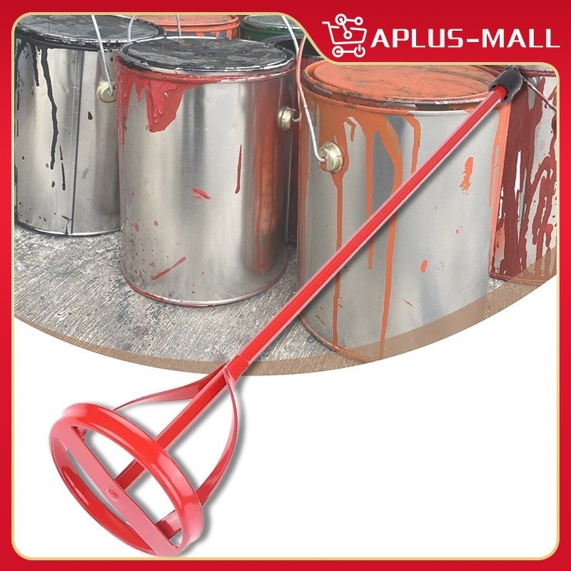 420*80 Mud Mixer Hexagon Shaft Plaster Handheld Paint Cement Putty ...