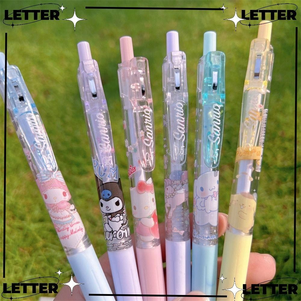 LET 6Pcs/Set Gel Pens, Cute Kawaii Ballpoint Pen, Cinnamoroll 0.5mm ...