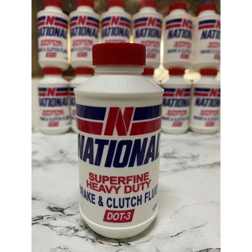 National Brake & Clutch Fluid DOT-3 170mL | Shopee Philippines