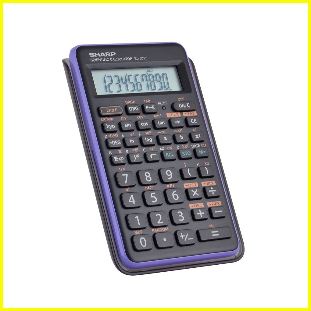 Sharp Calculators EL-501T 146 Built-in Functions & Automatic Power Off ...