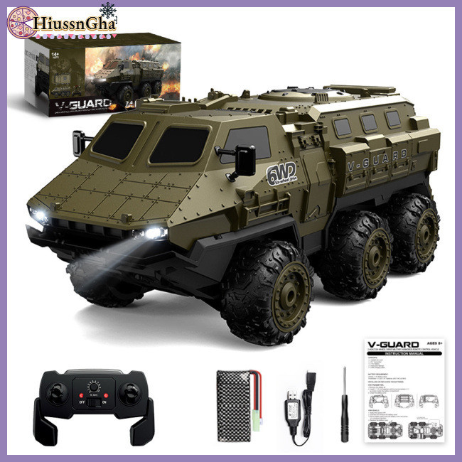 HIHA 9510e Remote Control Military Truck 1:16 6wd 2.4ghz Army Truck ...