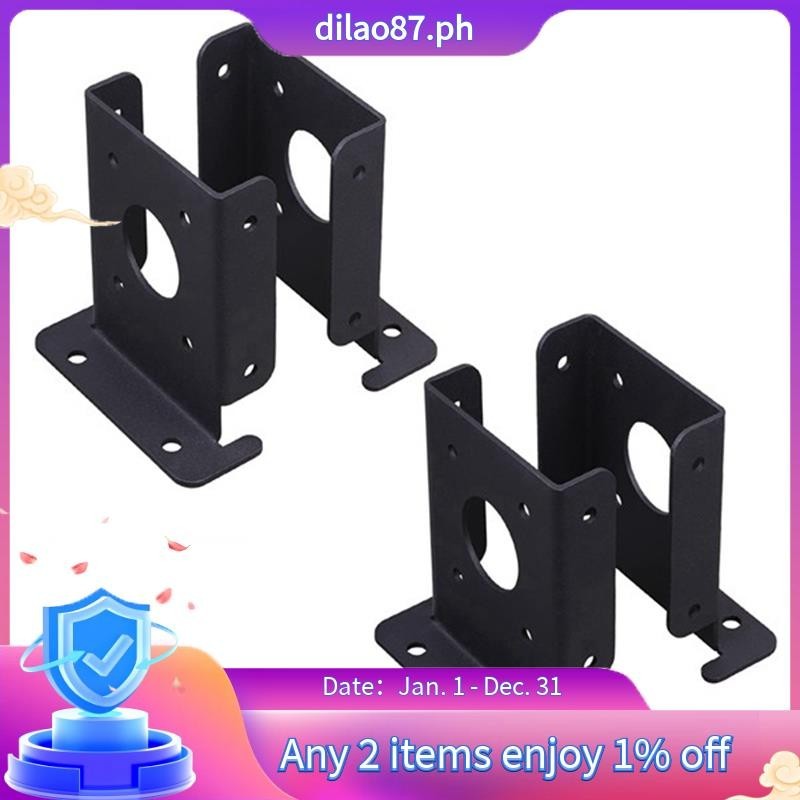 4Pcs Adjustable Wood Fence Pergola Post Base Brackets Kit Heavy Duty ...