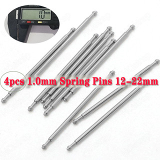 4pcs 1.0mm Watch Band Spring Pins Stainless Steel Spring Bars Strap ...