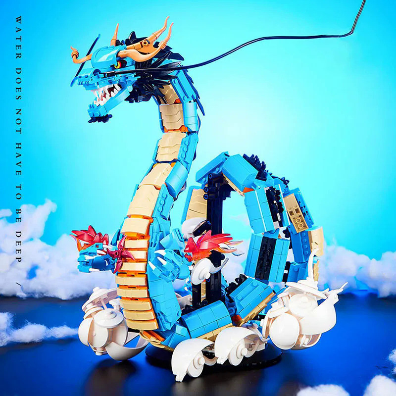 MOC One Anime Piece Building Blocks Kaido Dragon Bricks Model DIY ...