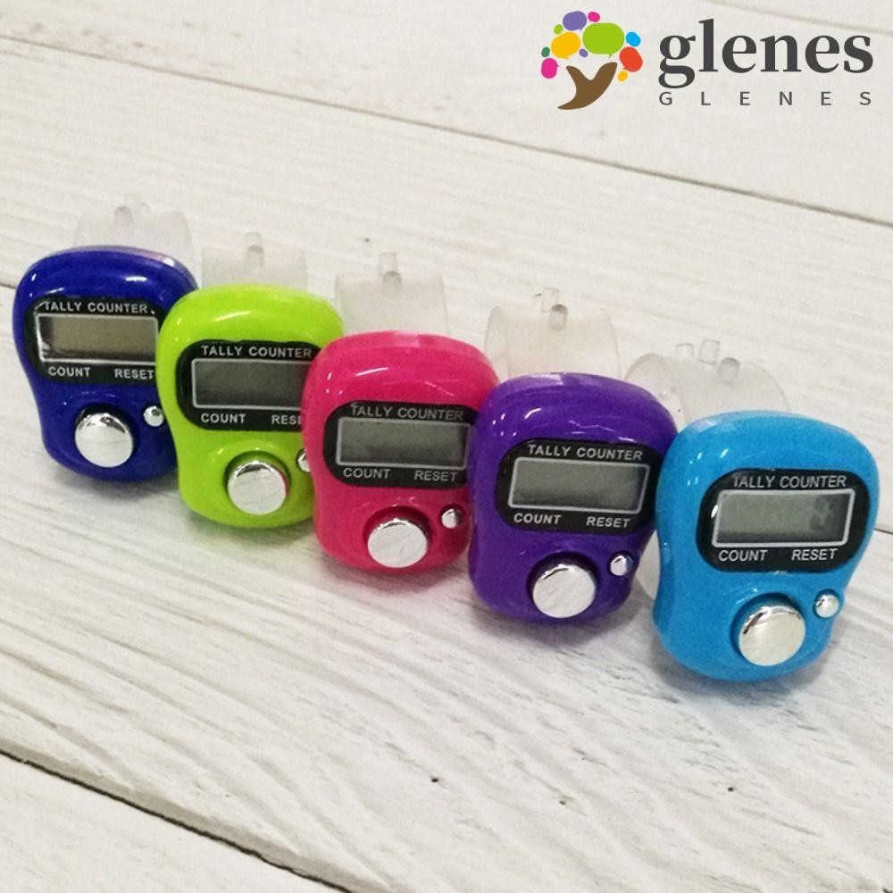 GLENES Finger Ring Tally Counter, Mini Hand Held Knitting Row Counter ...