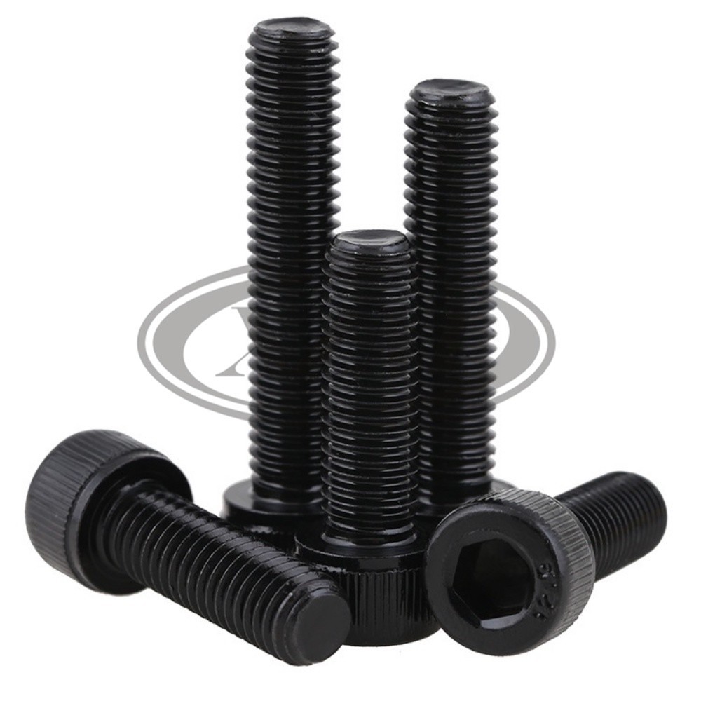 [XZM1] M10/M12/M16 Allen Bolt Socket Head Cap Screw Reverse Thread/Grade 12.9 Black Allen ...