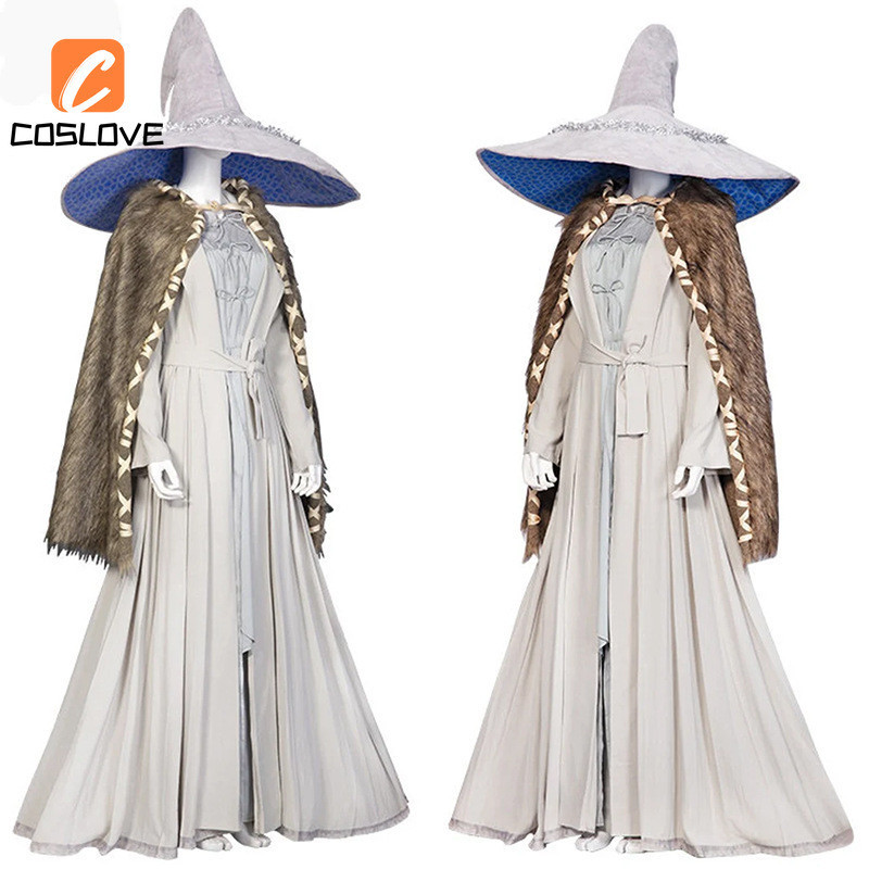 Anime Game Elden Ring Rani Cosplay Full Set Costume Long Skirt Light ...
