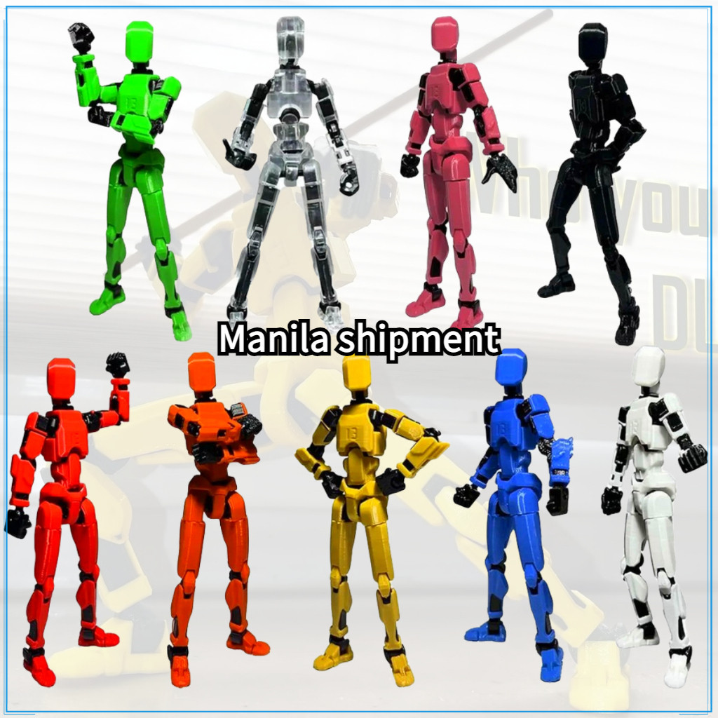 lucky dummy 13 action figure Children's gifts action figure movable ...