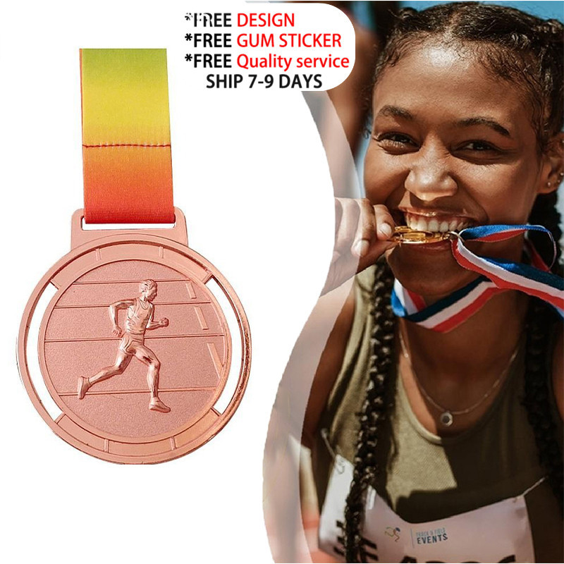 New Running Medal School Track and Field Competition Marathon Souvenirs ...