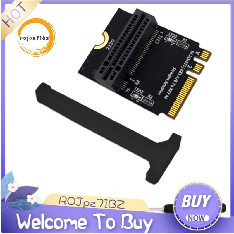 M.2 NVME Adapter SSD PCIE M2 NGFF Key M to M.2 Key A/E Adapter Vertical ...