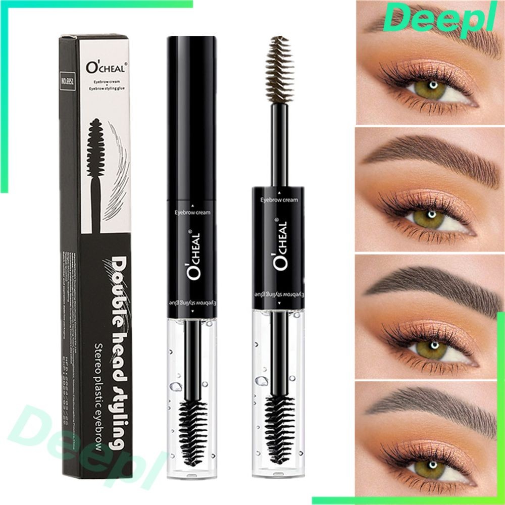 OCHEAL Double-headed Eyebrow Gel Long Lasting Waterproof Do Not Fade ...