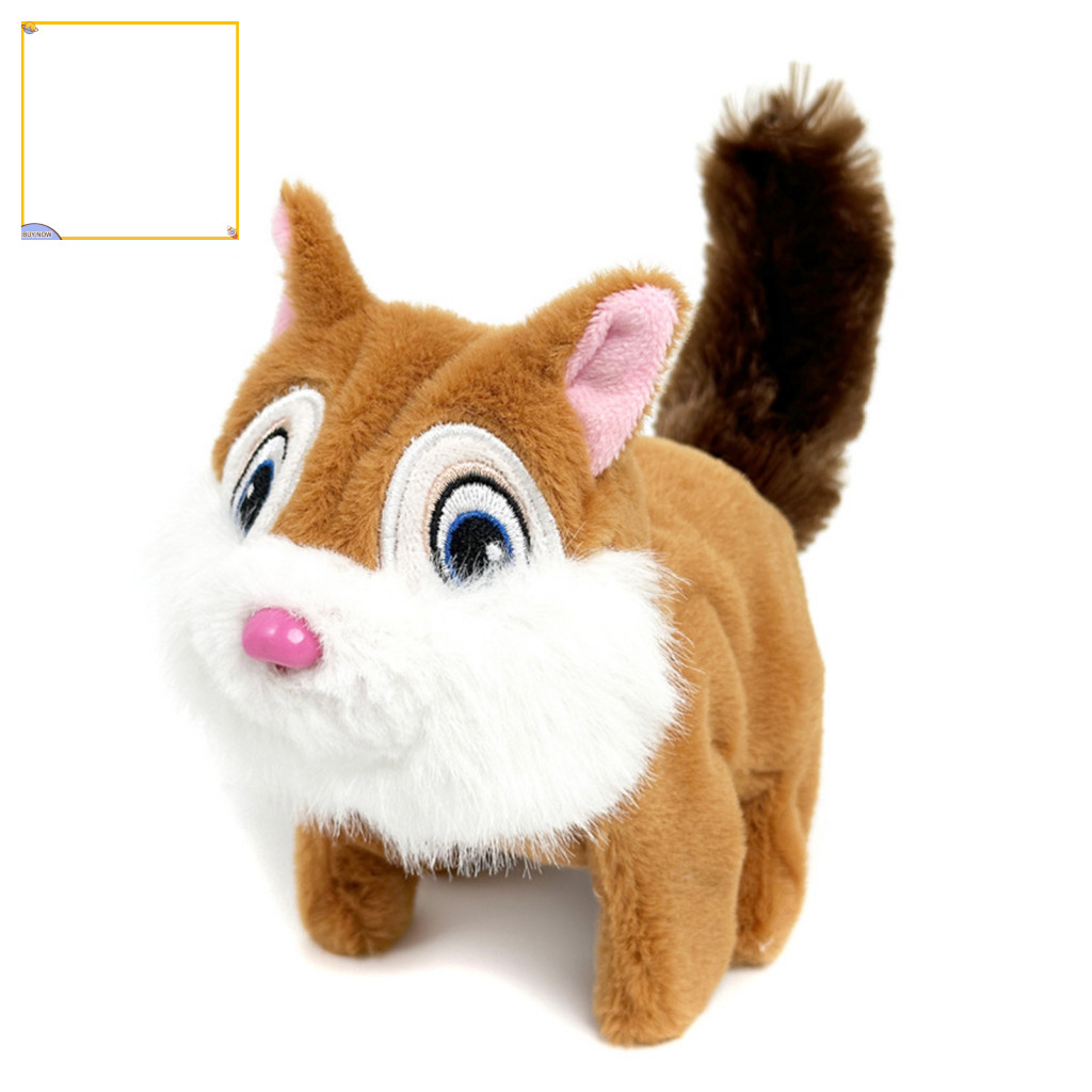 {uStuttg} Electric Squirrel Toy Walking Squirrel Toy Jumping Electric ...