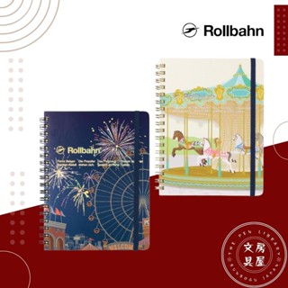 Delfonics Rollbahn 2025 Merrily Series Memo Spiral Notebook with Pocket ...