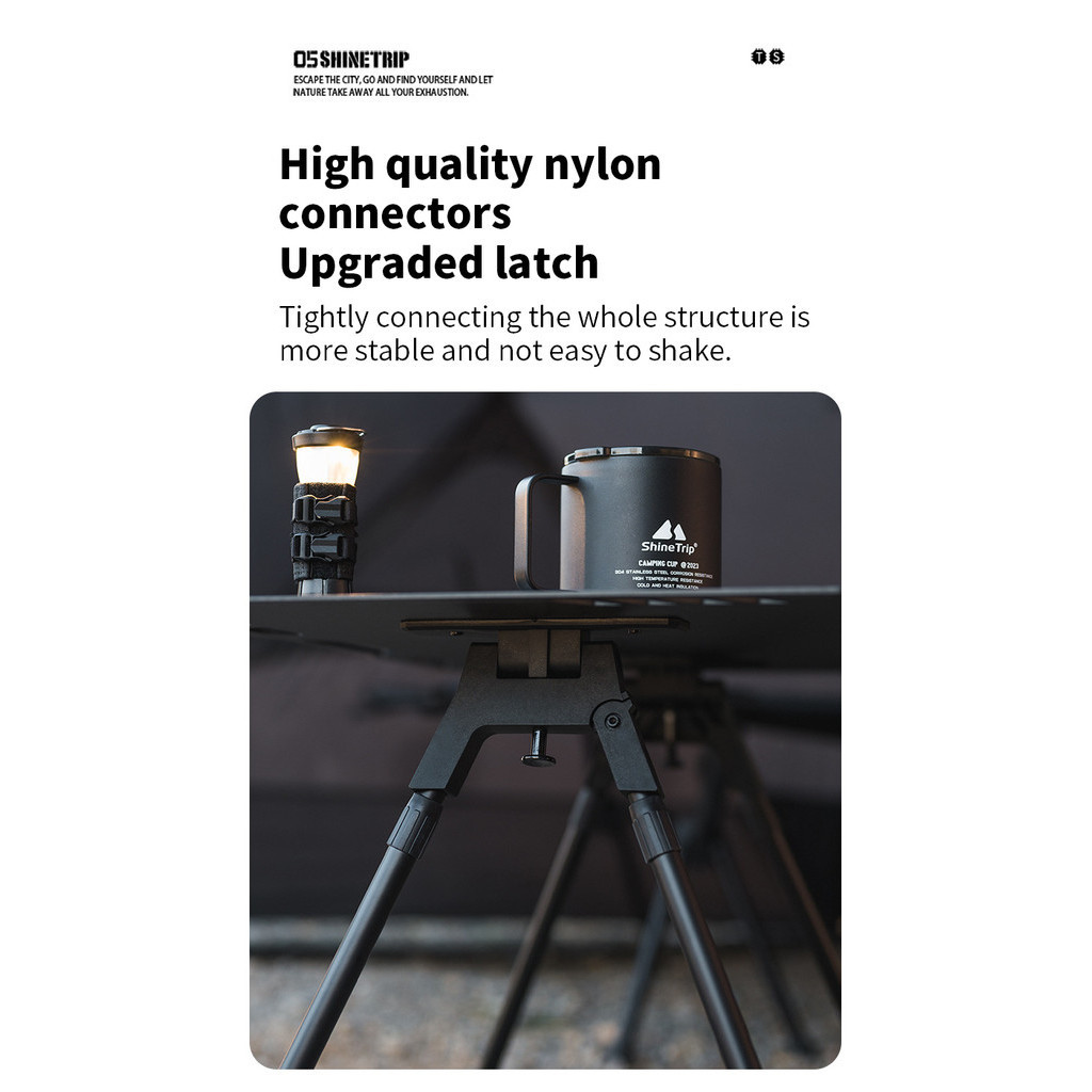 ShineTrip Outdoor Lightweight Tactical Table Portable Folding Table ...