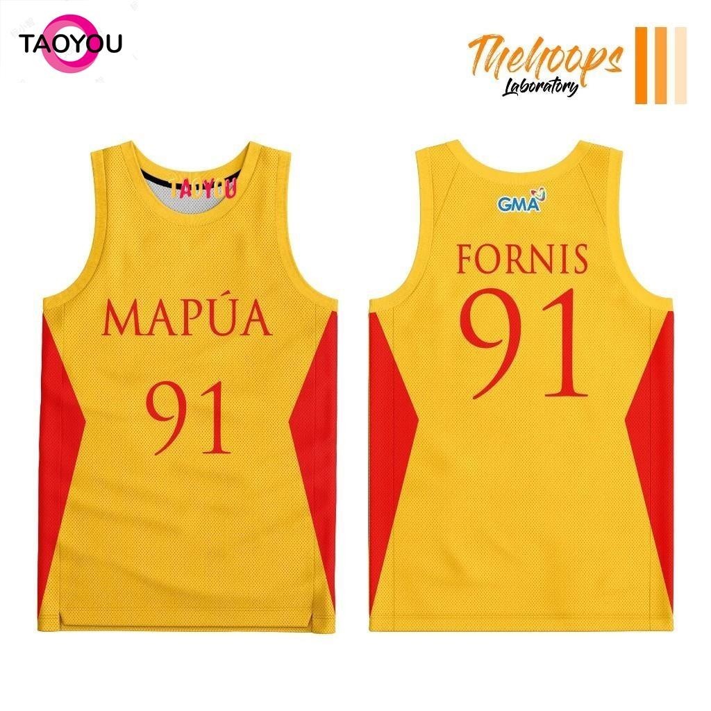 【Free Custom 】THL X Mapua University Season '99 Jersey Basketball Full ...