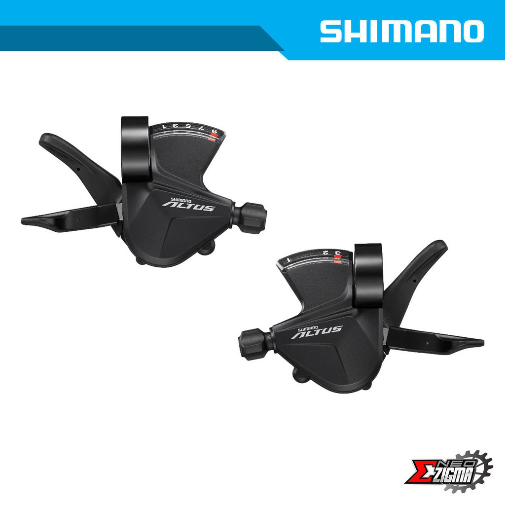Shifter MTB SHIMANO Altus SL-M2010 3x9-Spd w/ OGD Ind. Pack ...