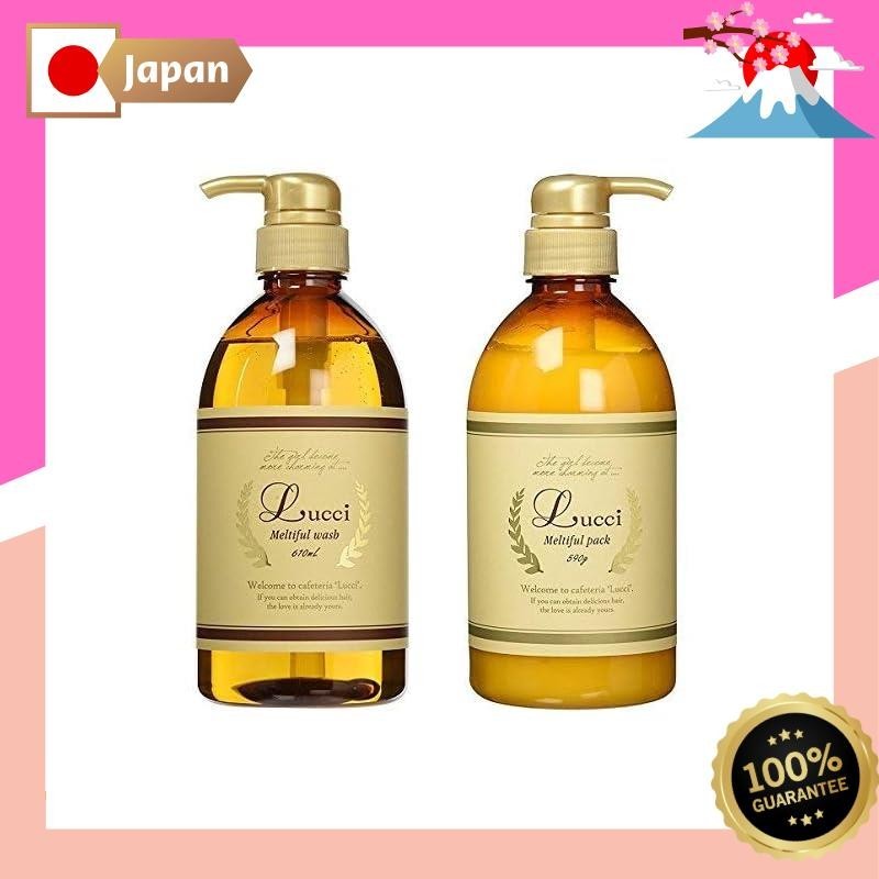 【Set】Ford Hair Lucci Melty Full Wash 610ml & Melty Full Pack 590g【Shampoo & Treatment】 | Shopee ...