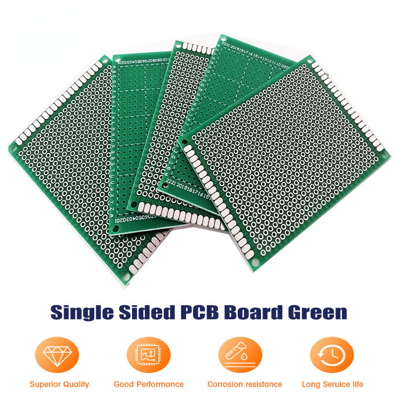5PCS/10PCS PCB Protoboard Single Sided Board 2x8cm 3x7cm 4x6cm 5x7cm ...