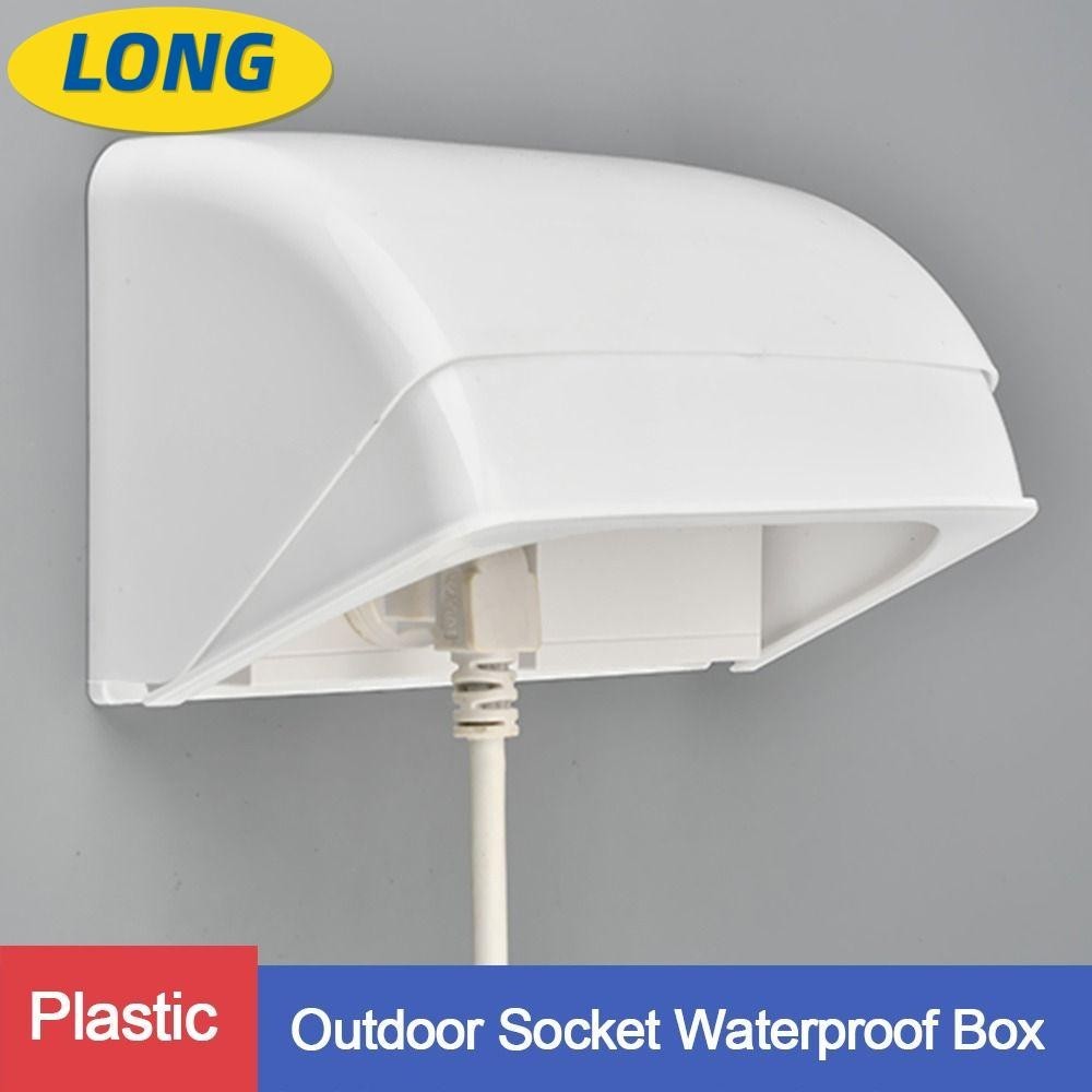 LONNGZHUAN Socket Waterproof Box, Wall-mounted Self-Adhesive Switch ...