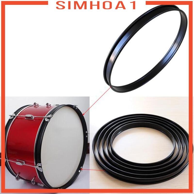 [Simhoa1] 14 Inch Drum Hoop, Percussion Drum Hoop Rim Accessories Part ...