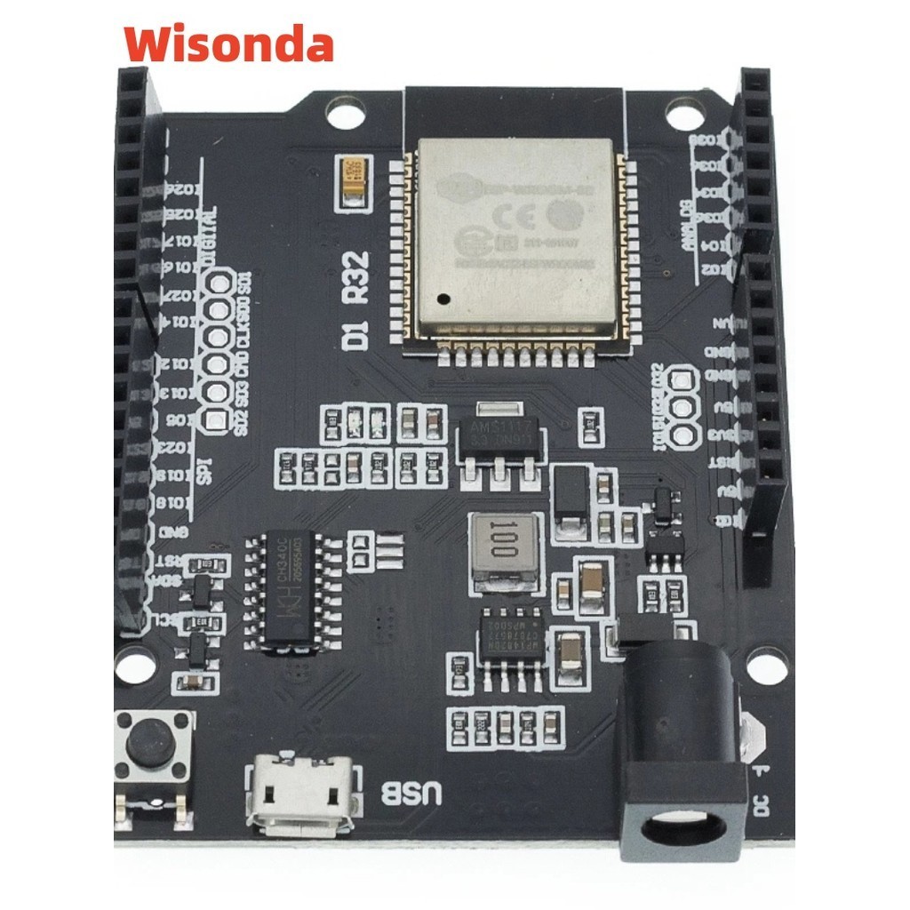 ESP32 For Wemos D1 Mini For Arduino UNO R3 D1 R32 WIFI Wireless ...