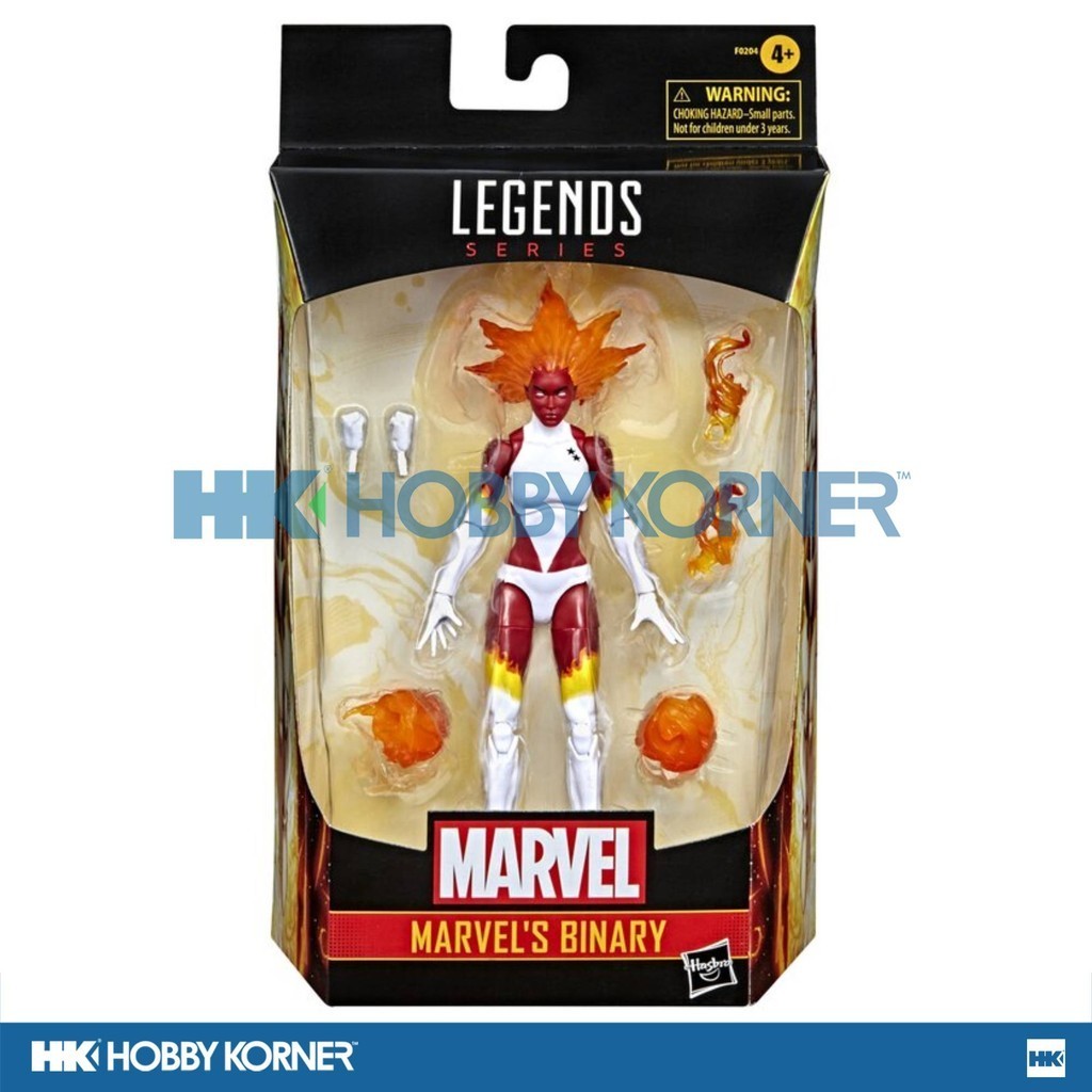 (IN STOCK) HASBRO F0204 Marvel Legends 6 Inch Scale Binary Walgreens ...