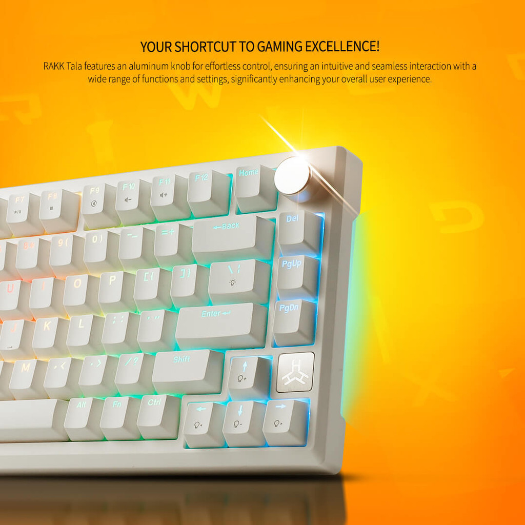 RAKK TALA 81 Keys Trimode Gaming Keyboard| RGB| Universal Hotswap ...