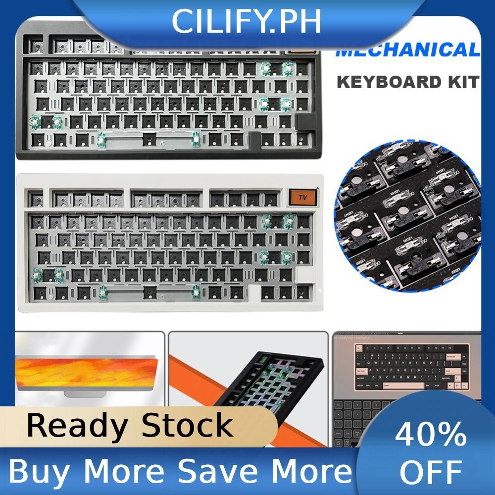 GMK81 RGB Mechanical Keyboard Kit 81 Keys Keyboard with Display Screen ...
