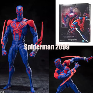 SHF Spider Man Across The Spider Verse Spiderman 2099 Shf Miguel O'Hara Miles Morales Gwen Stacy ...