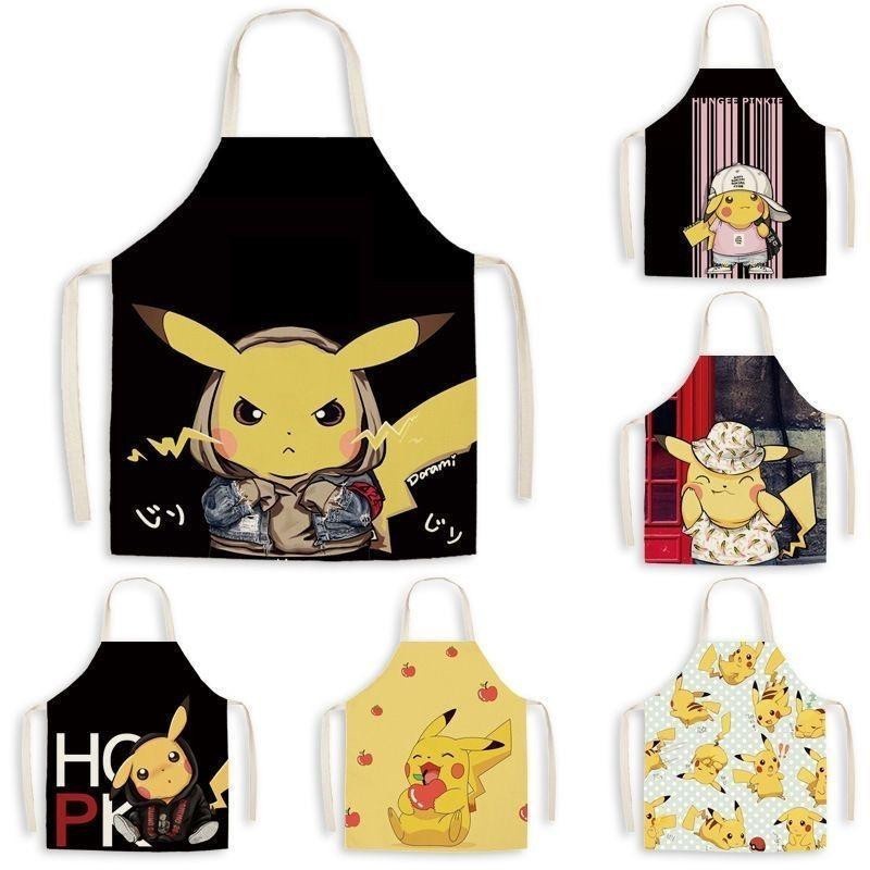 Kids Aprons Pikachu Pokémon Go For Girls And Boys And Parents Cute ...