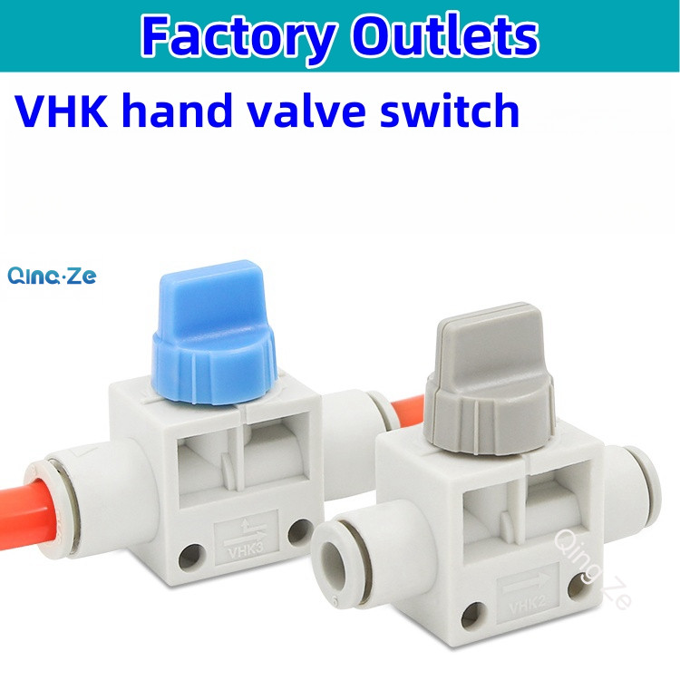 Air Joint Valve VHK2 Manual Valve Switch 04F Ball Valve VHK3 Trachea Vent 10F 12F 04F 06F 08F ...
