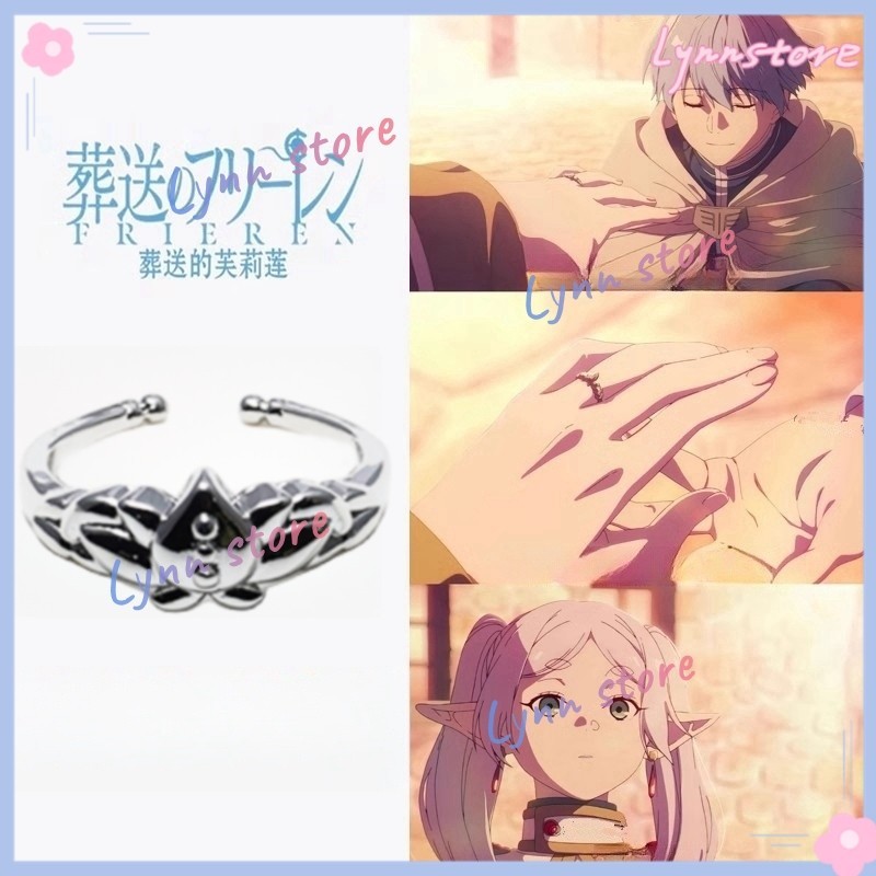Frieren: Beyond Journey's End Rings Cosplay FRIEREN Jewelry Prop ...