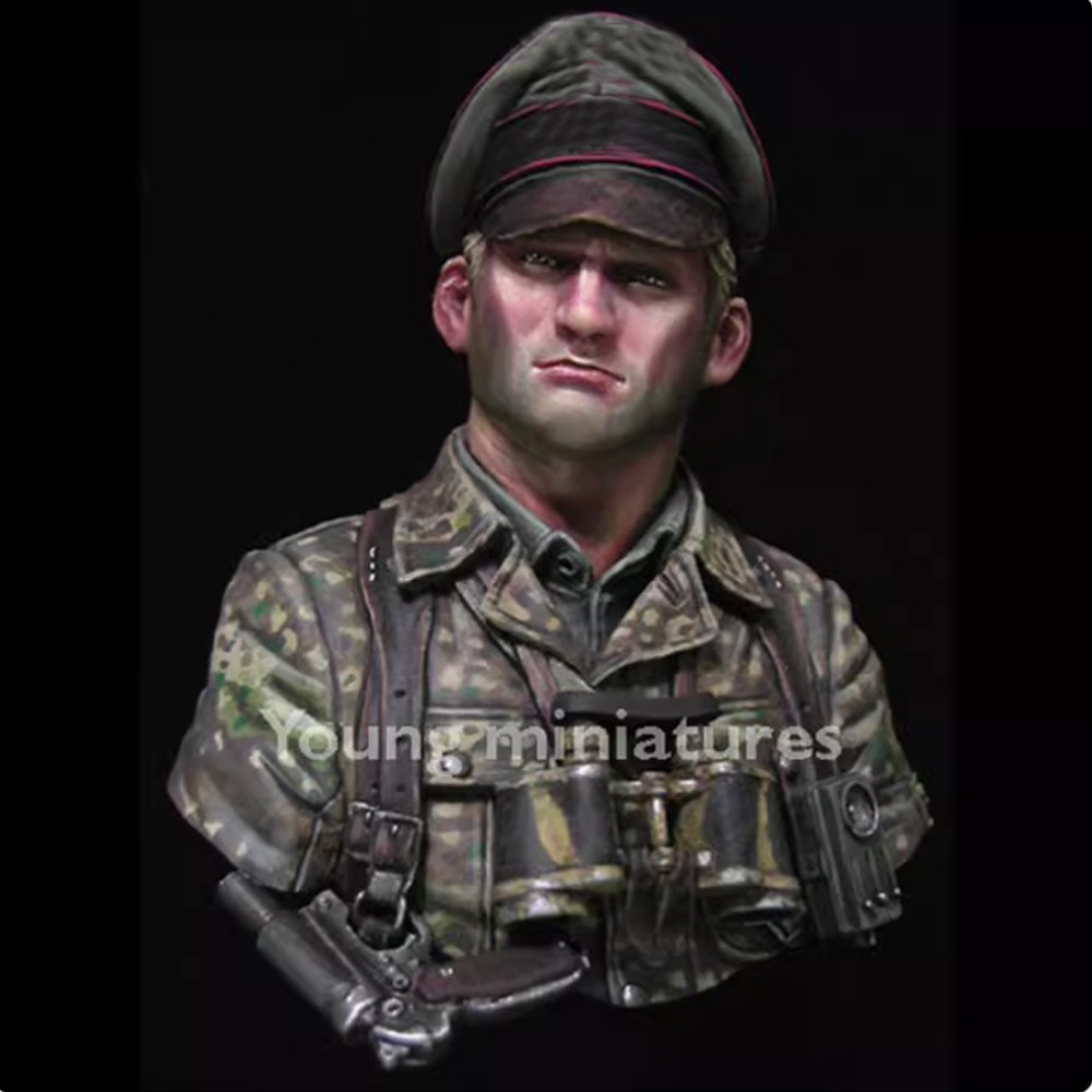 1/10 WWII officers, Resin Model figure Bust, GK, Military theme ...