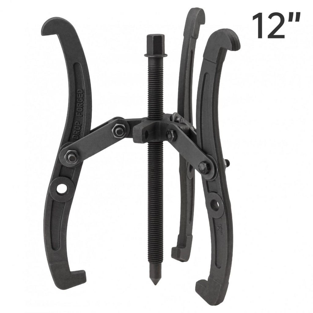 12 inch Three Claw Puller Tool Kit Heavy Duty Gear Puller Set for ...