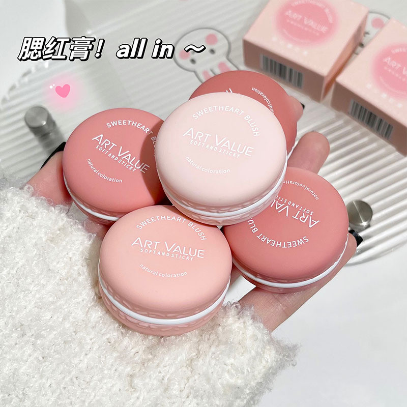 liquid blush on cream blush Art Value New Product~Sweetheart Blush ...